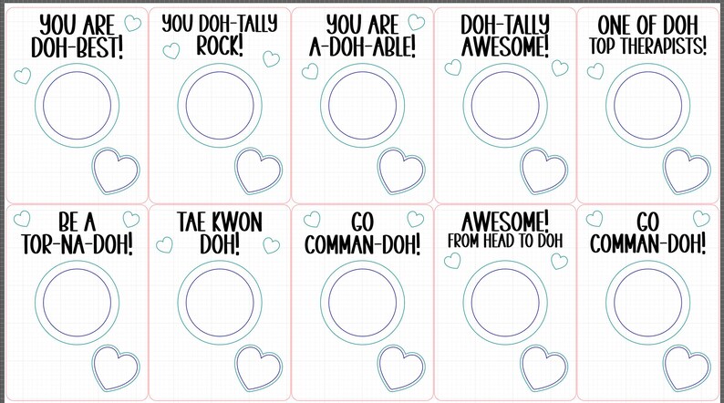 Editable Play Doh Puns Valentine for Laser Cutters - (digital Download ...