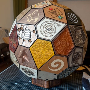 Pentagonal Hexecontahedron Catalan Solid Connectors - (3D Printer Ready ...