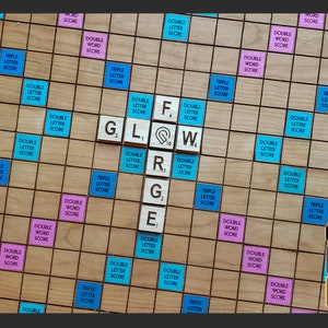 Scrabble Board - Etsy