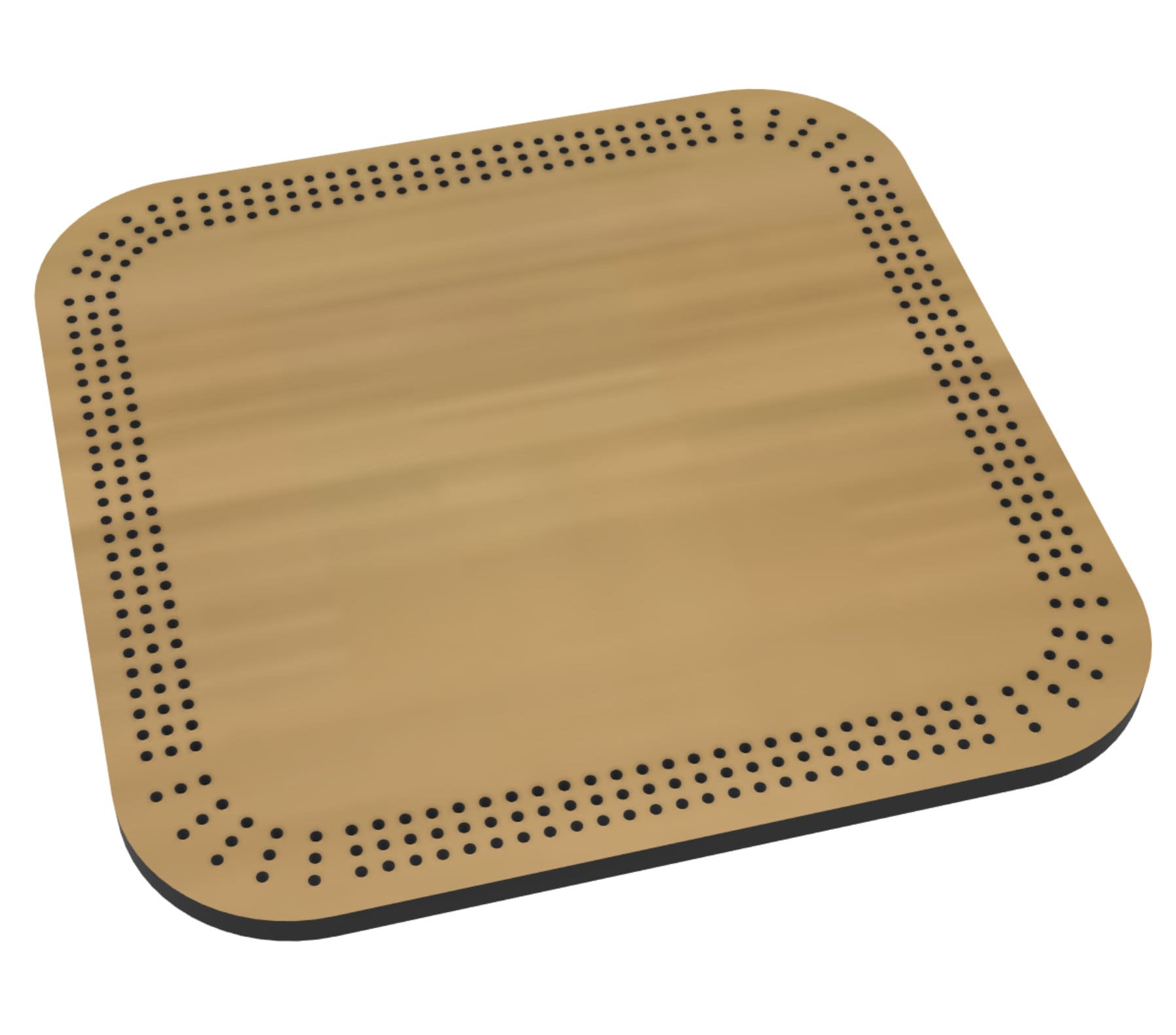 Square Cribbage Board Template laser Ready Digital Download - Etsy Canada