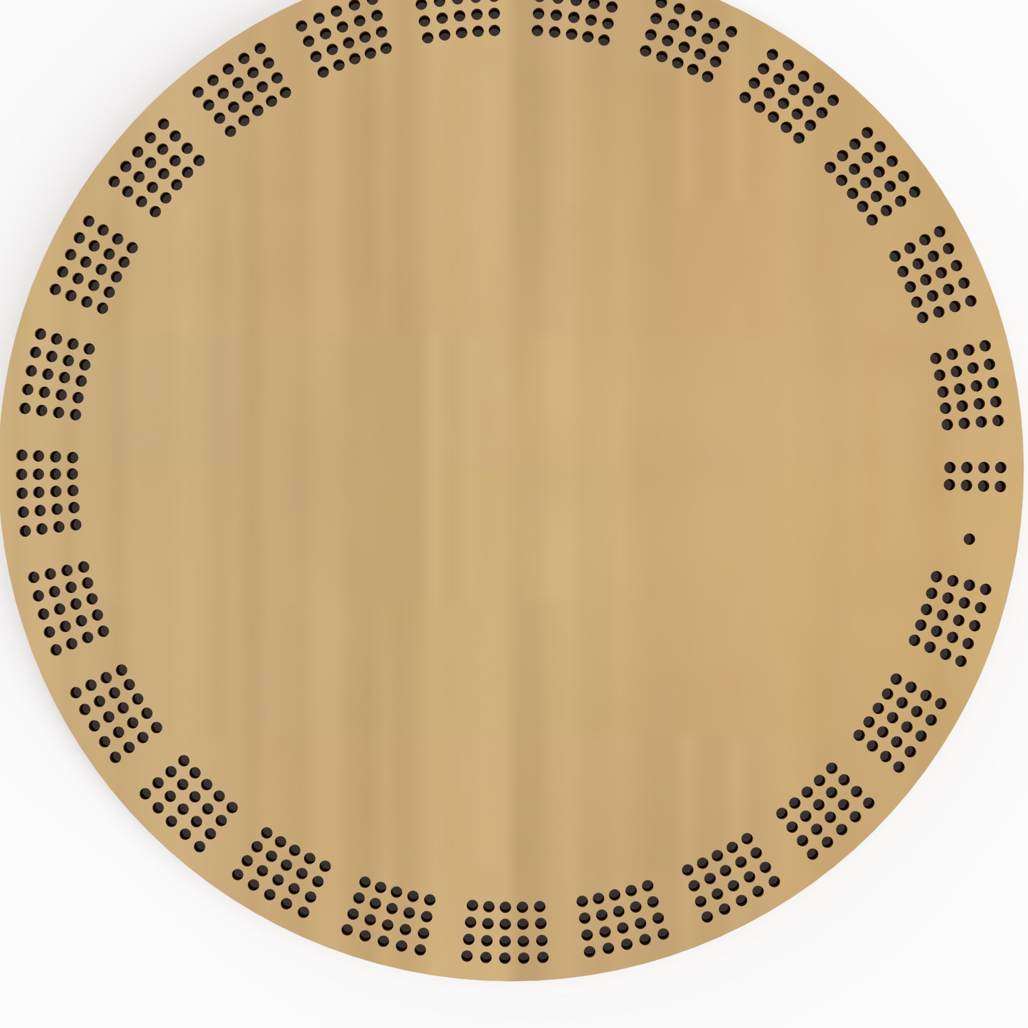 Circular Cribbage Template digital Download SVG AI PDF - Etsy