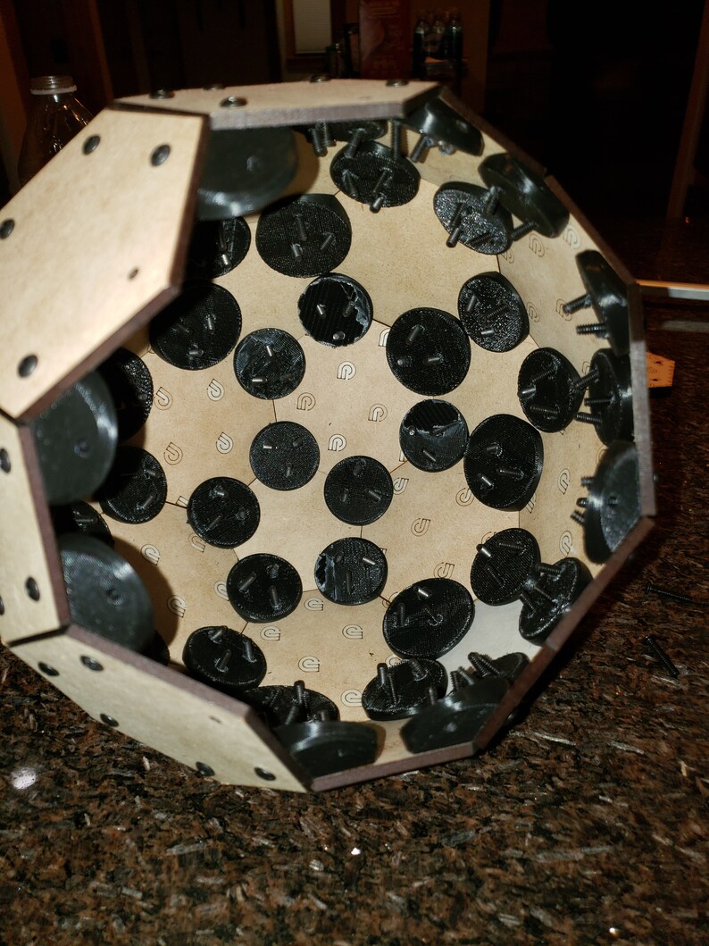 Truncated Icosahedron Archimedean Solid for 3D Printer - Etsy