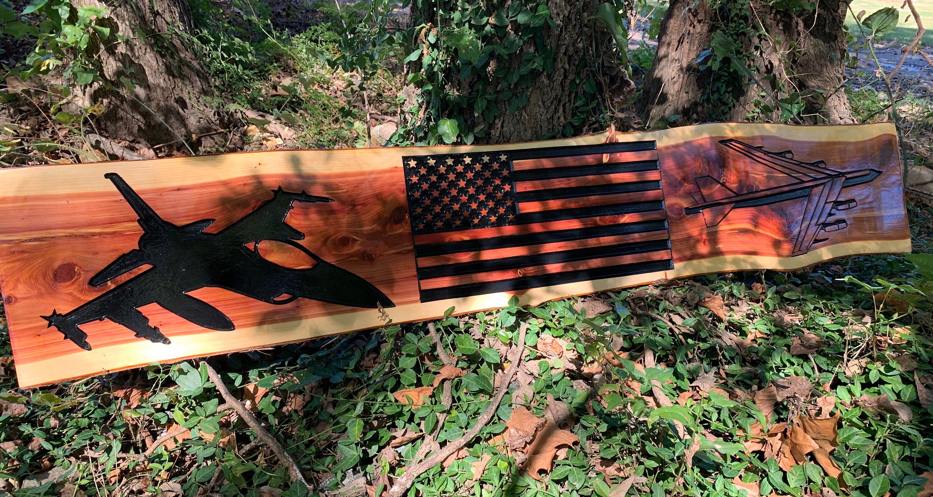 Air Force Signs, Military Signs, Army Signs, Wooden Signs, Live. Edge ...