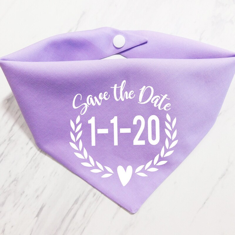Save the Date Dog - Etsy