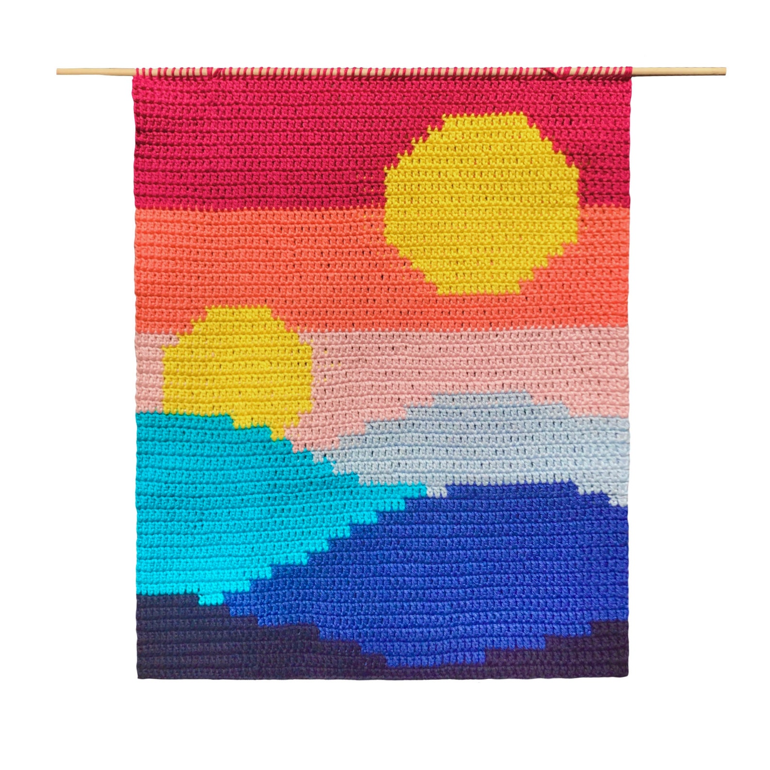 Space Landscape Crochet Pattern | Etsy