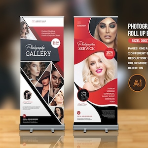 Photography Roll-up Banner | Photography Marketing Rollup | Adobe ...