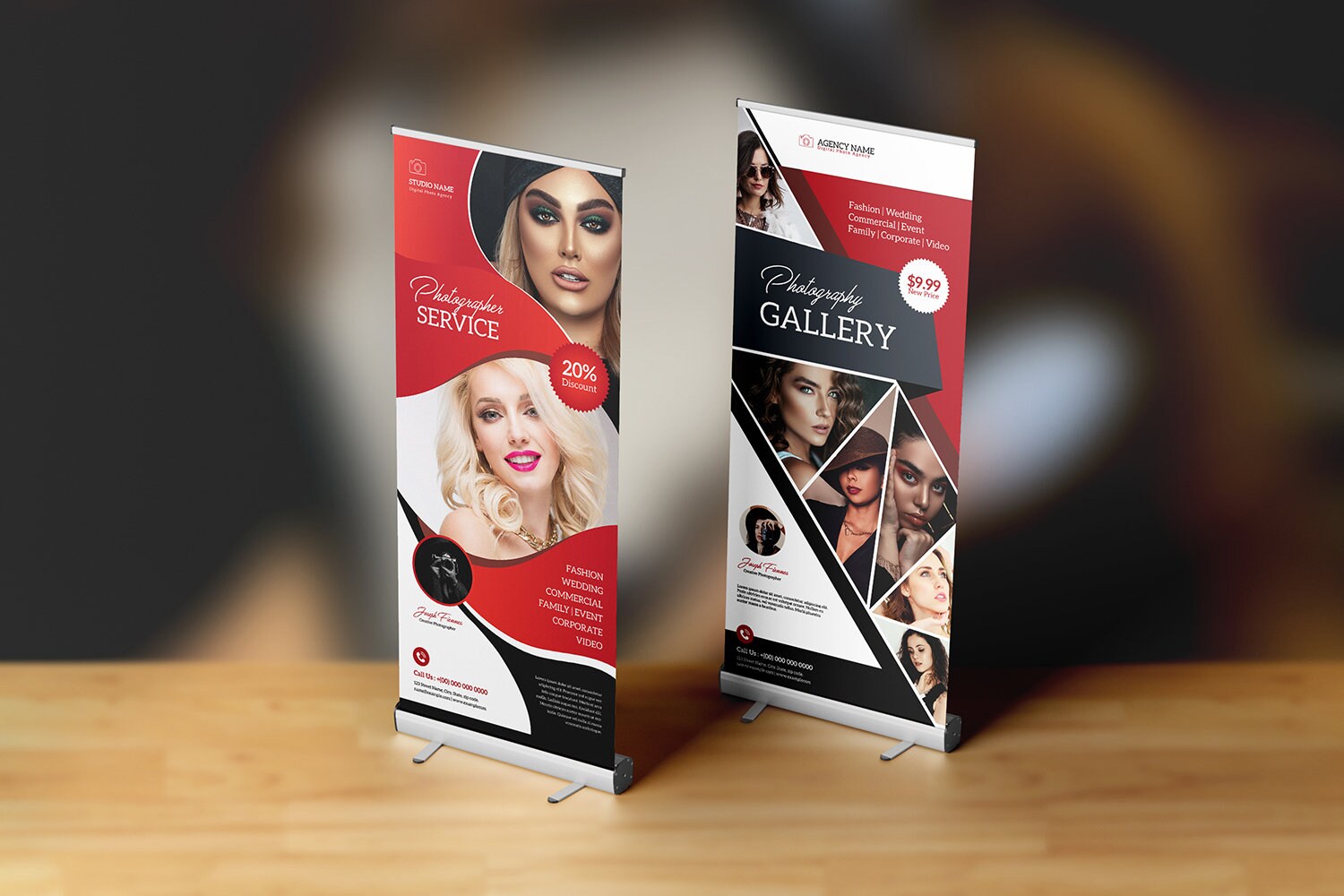 Photography Roll-up Banner | Photography Marketing Rollup | Adobe ...