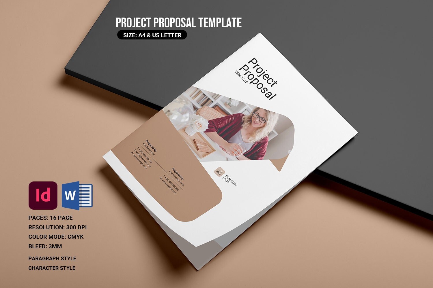 Project Proposal Proposal Template, Business Proposal Creative Business ...