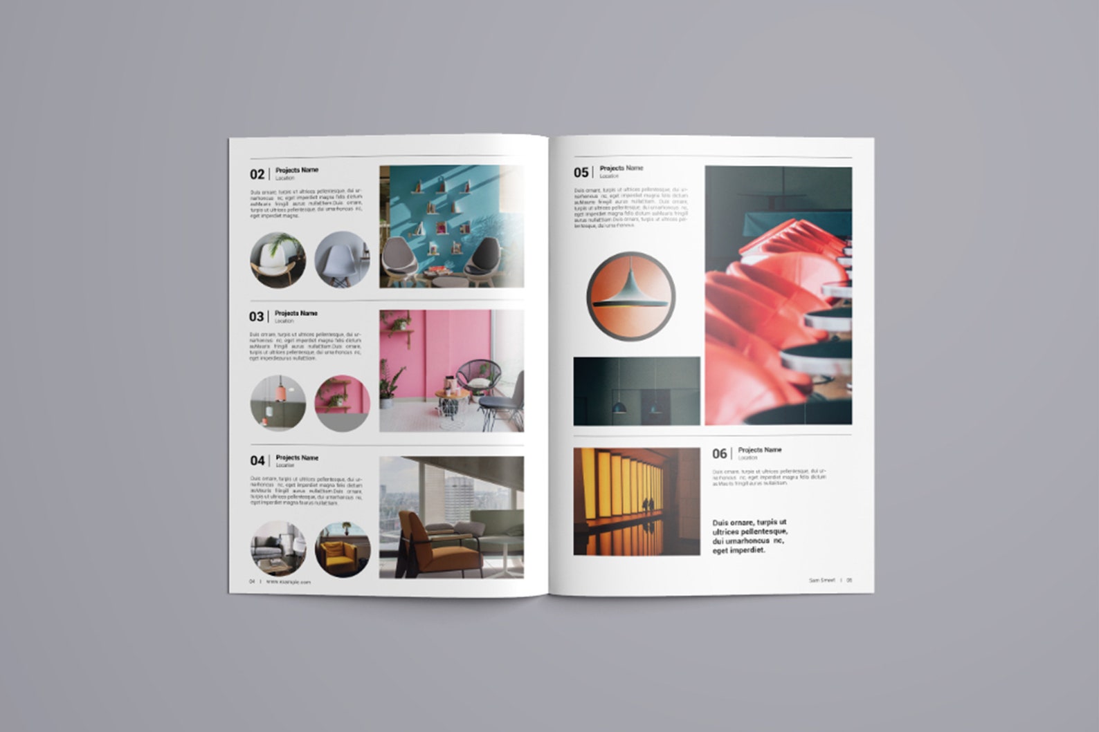 Interior Designer Portfolio Template Interior Design Brochure Instant ...