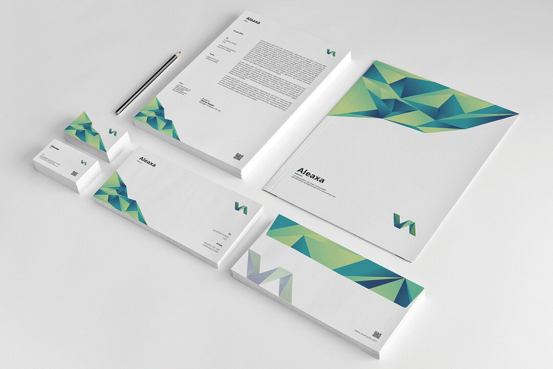 Brand Identity Template | Corporate Stationery Design Template ...