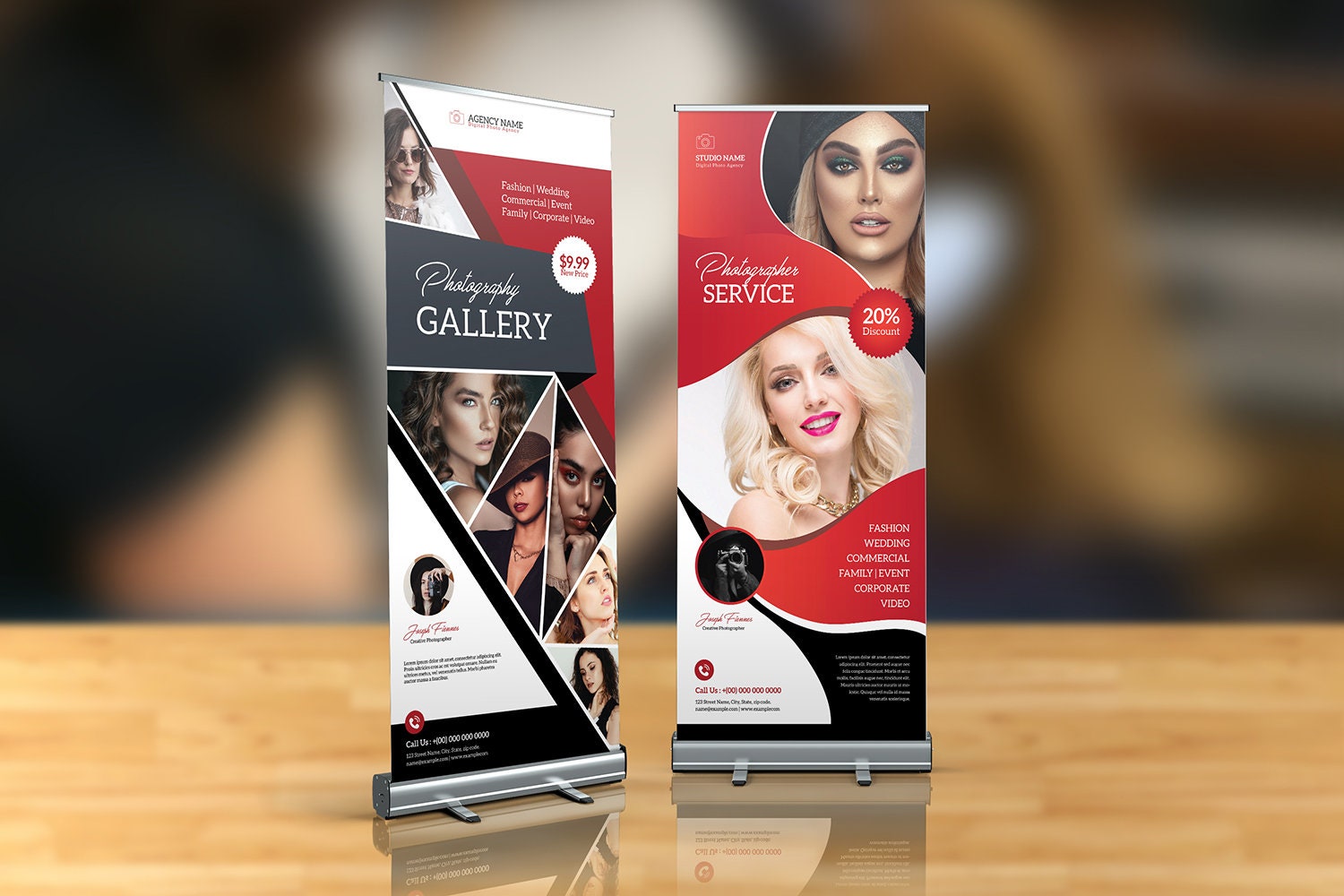 Photography Roll-up Banner | Photography Marketing Rollup | Adobe ...