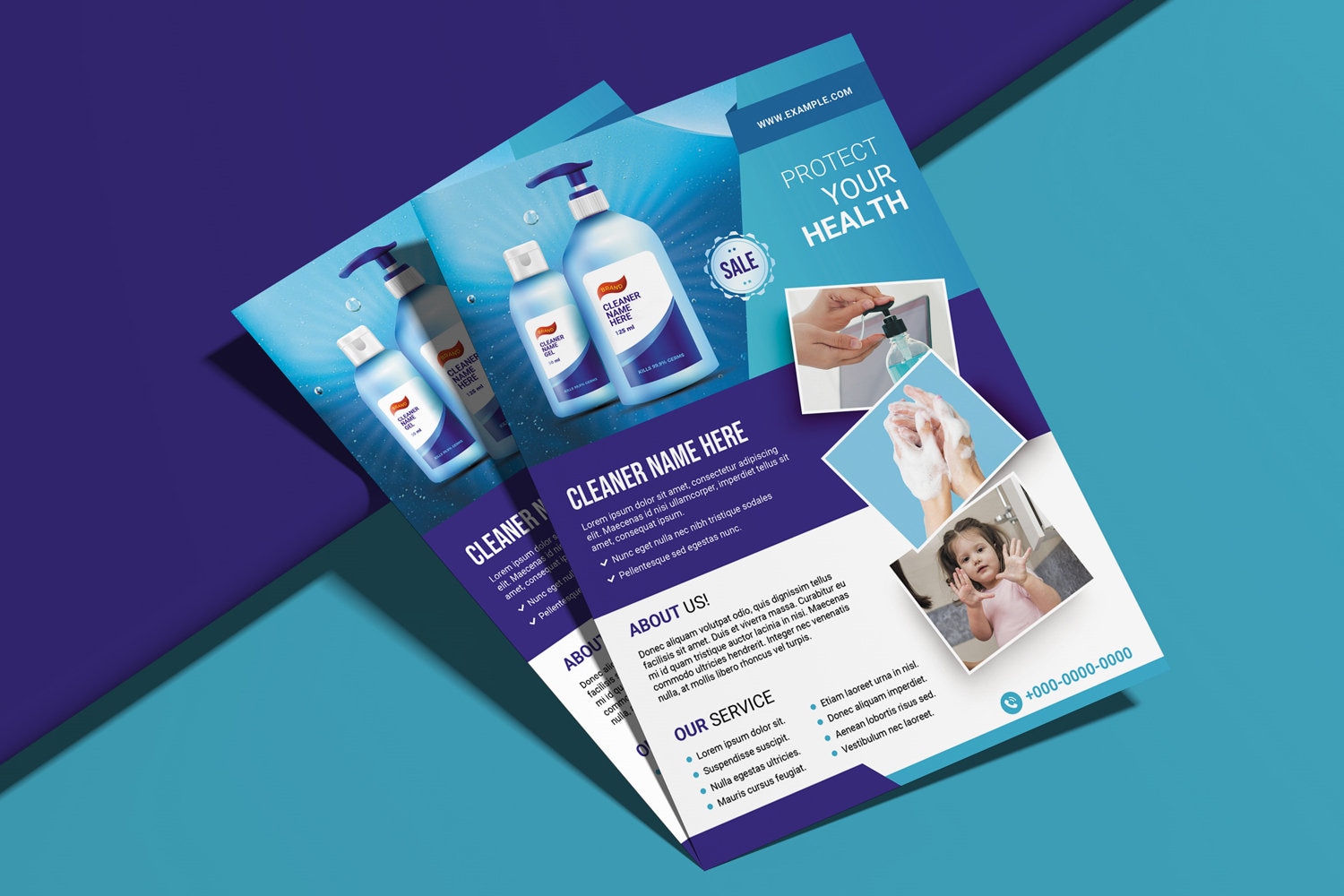 Product Promotional Flyer Template | Canva, Ms Word and Photoshop ...