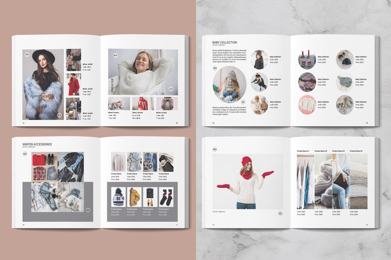 Wholesale Catalog Brochure Template: Multipurpose Product Display ...