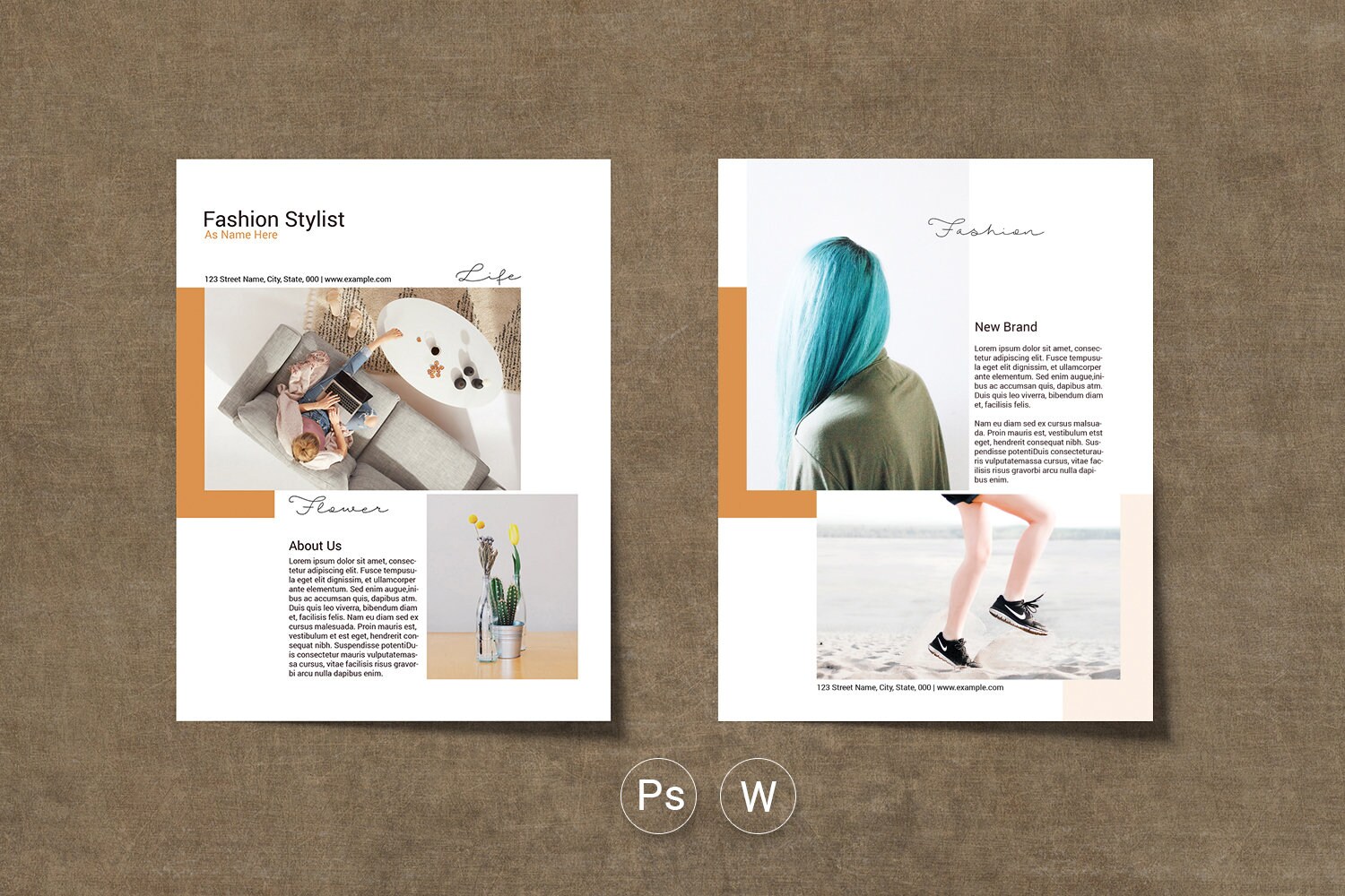 Media Kit Template | Fashion Blogger Media Kit, , Influencer Media Kit ...