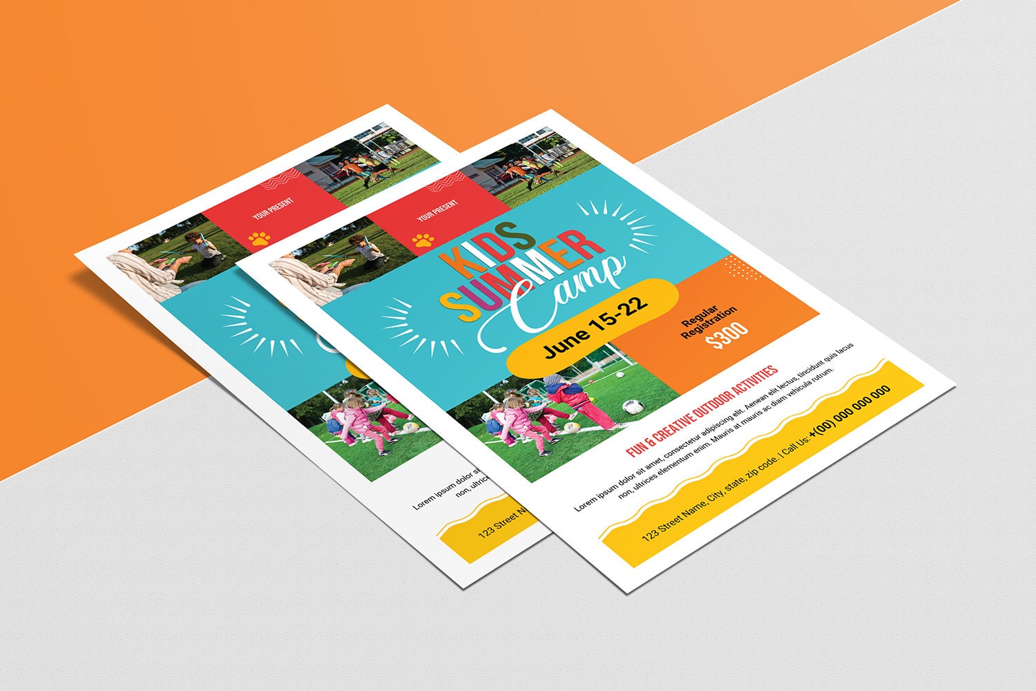 Summer Music Camp Flyer Summer Music Party Flyer Ms Word and Photoshop Template Instant Download ...
