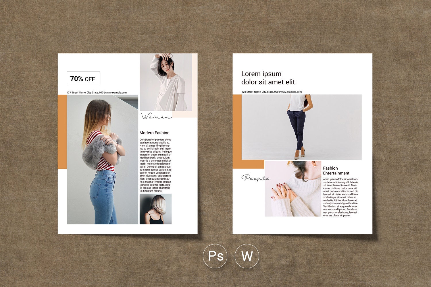 Media Kit Template | Fashion Blogger Media Kit, , Influencer Media Kit ...