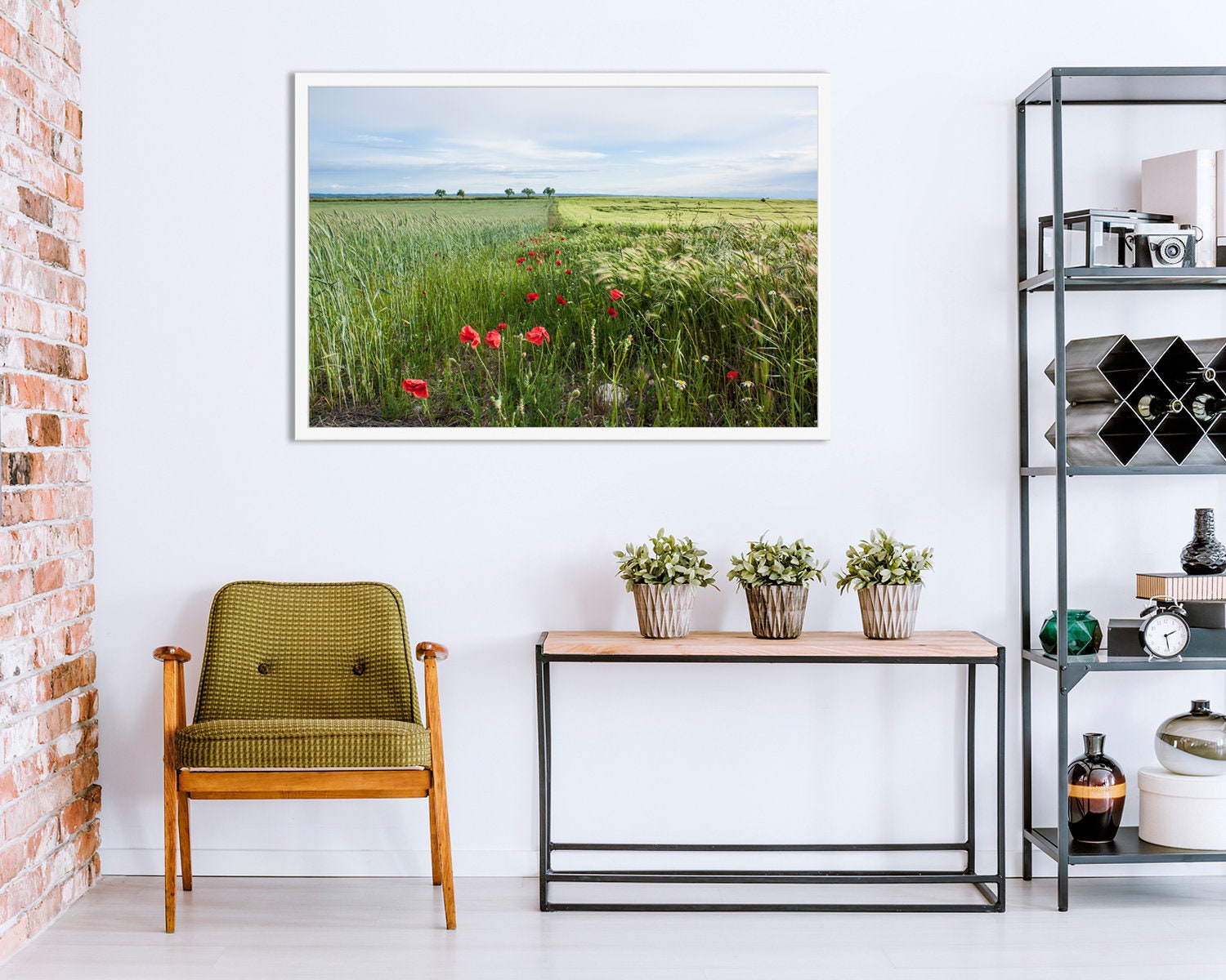 Landscape Photography, Landscape Print, Landscape Poster, Green Wall ...