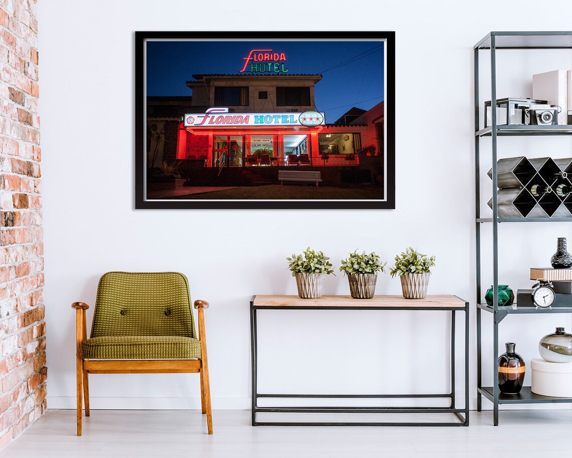 Neón Hotel Sign, Neon Light Sign, Neon Lights, Vintage Neon, Neon Art ...