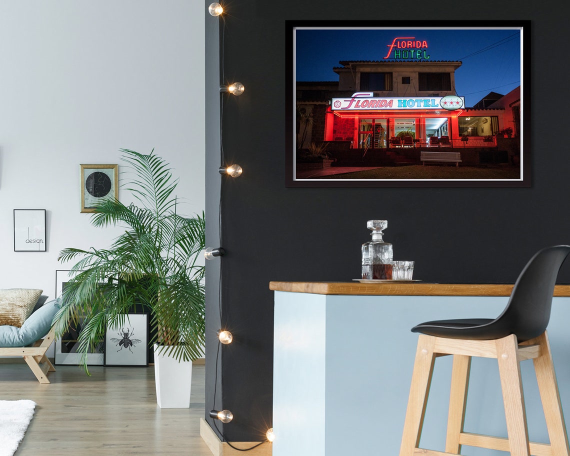 Neón Hotel Sign, Neon Light Sign, Neon Lights, Vintage Neon, Neon Art ...