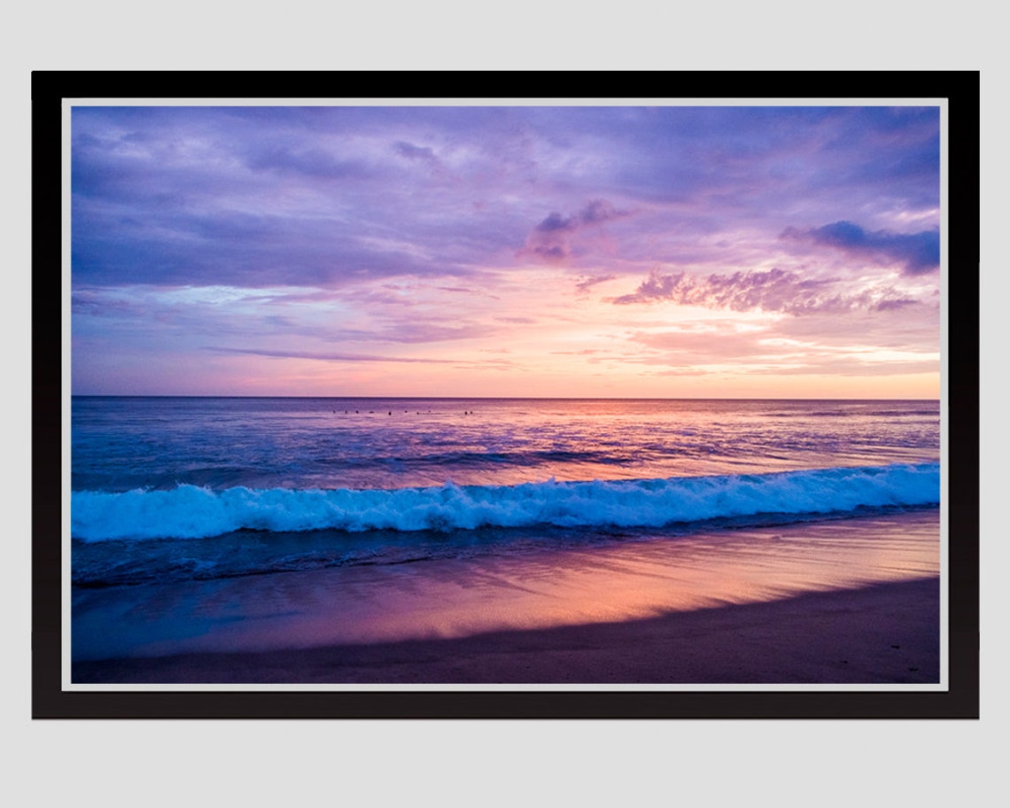 Ocean Sunset Ocean Sunset Print Sunset Beach Print Beach - Etsy