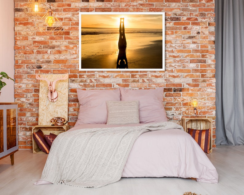 Yoga Print, Yoga Poster, Yoga Studio Decor, Yoga Decor, Sunset Print ...