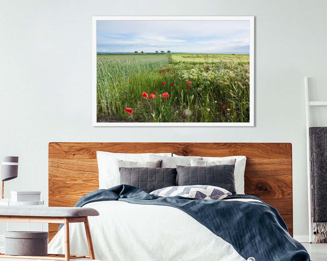Landscape Photography, Landscape Print, Landscape Poster, Green Wall ...
