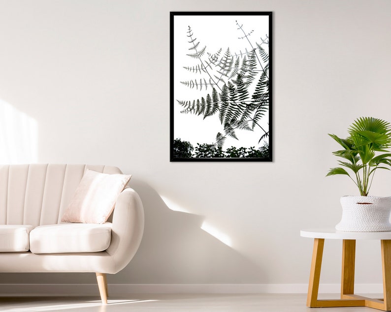 Fern Print, Fern Wall Art, Botanical Poster, Botanical Print, Boho ...