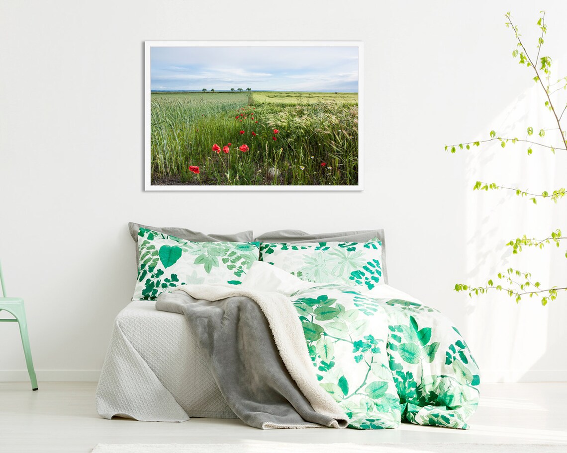 Landscape Photography, Landscape Print, Landscape Poster, Green Wall ...