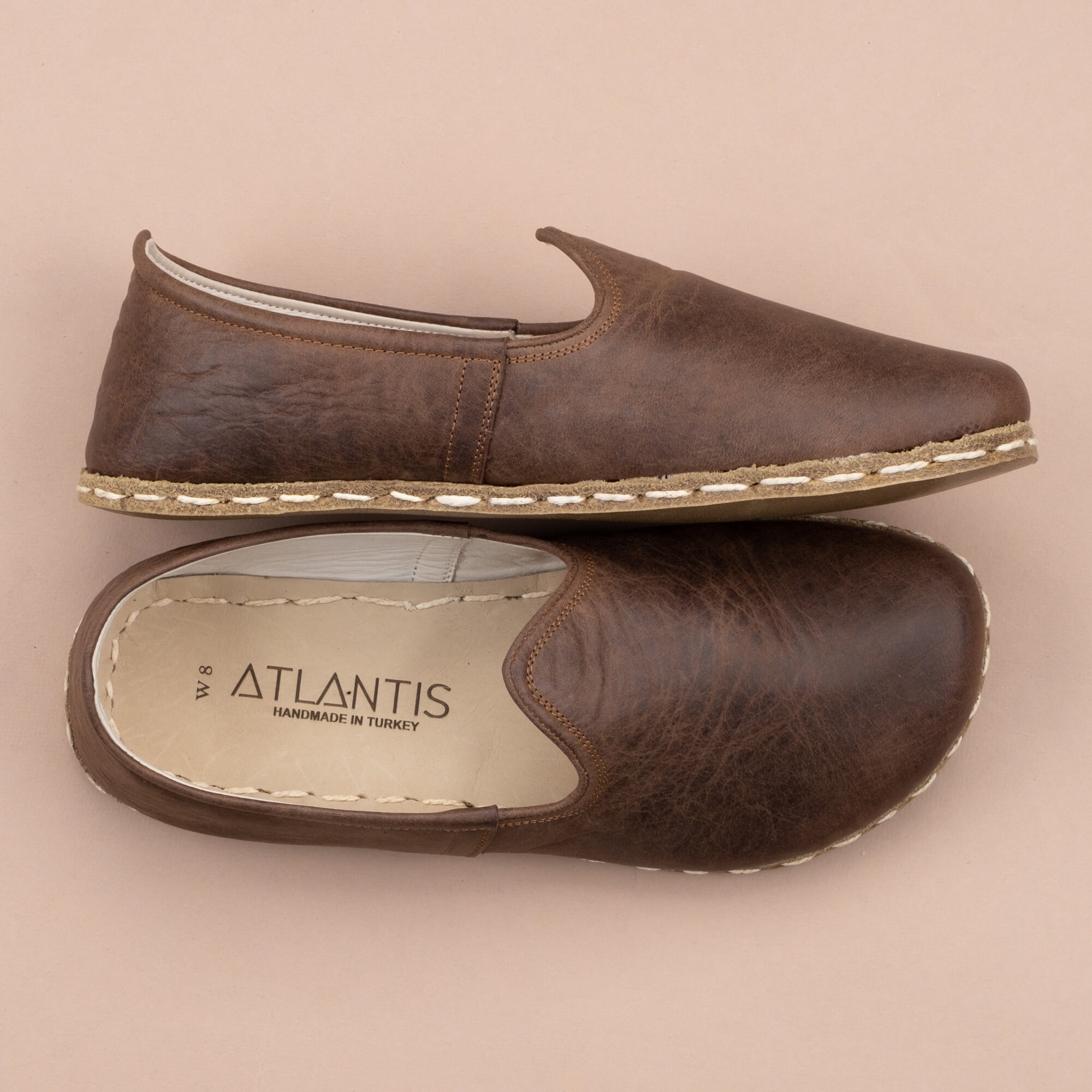 Mens Coffee Barefoot Shoes Zero Drop Minimalist Shoes Wide - Etsy