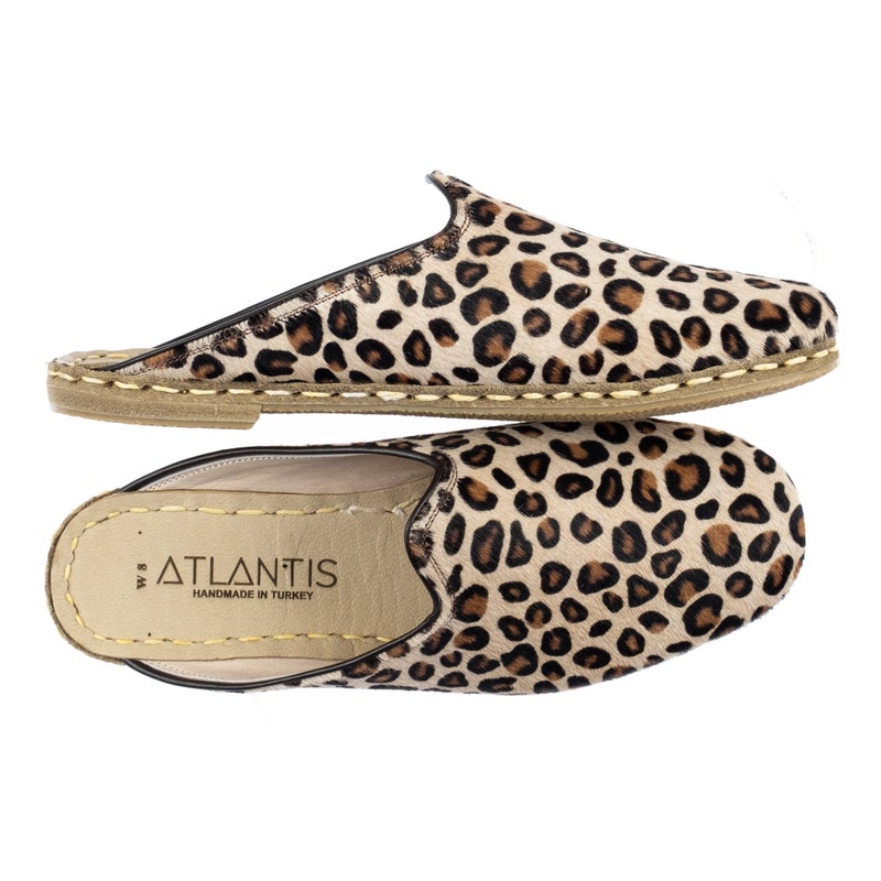 Leopard Print Mules Women - Etsy
