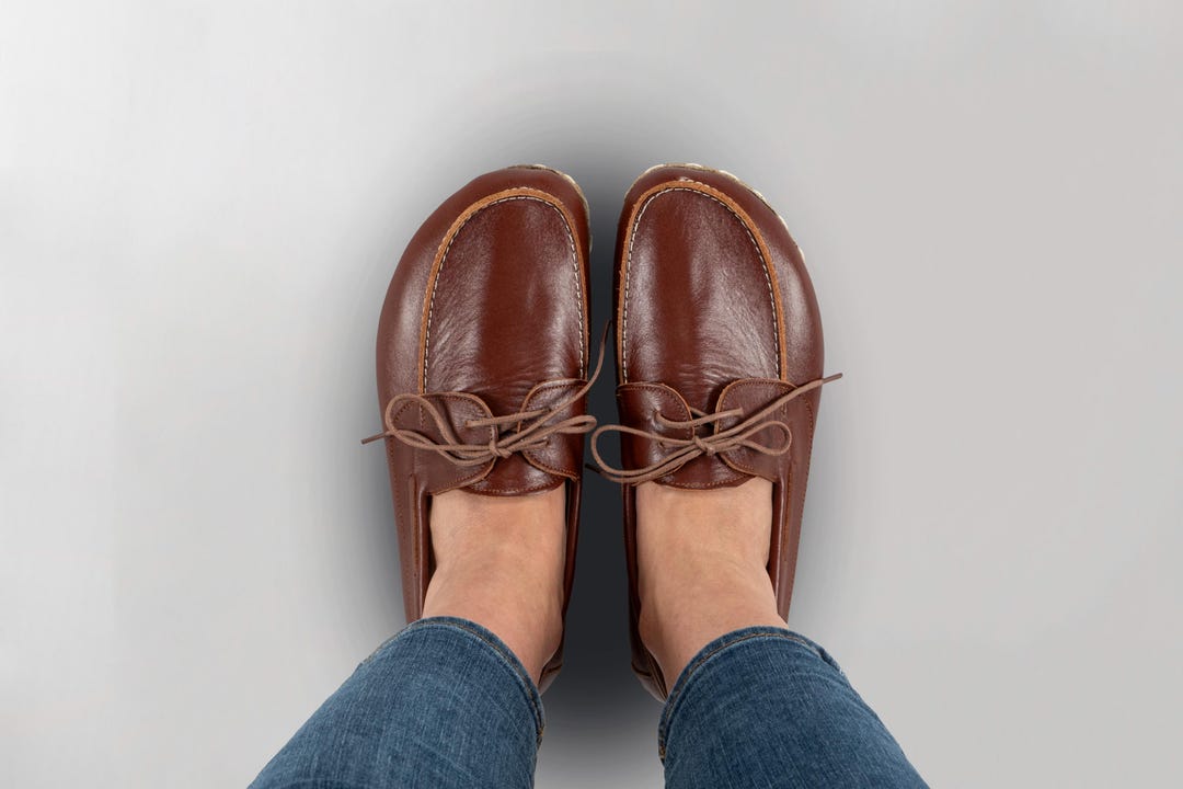 Women Barefoot Dock Shoes, Women Grounding Shoes, Barefoot Peru Brown ...