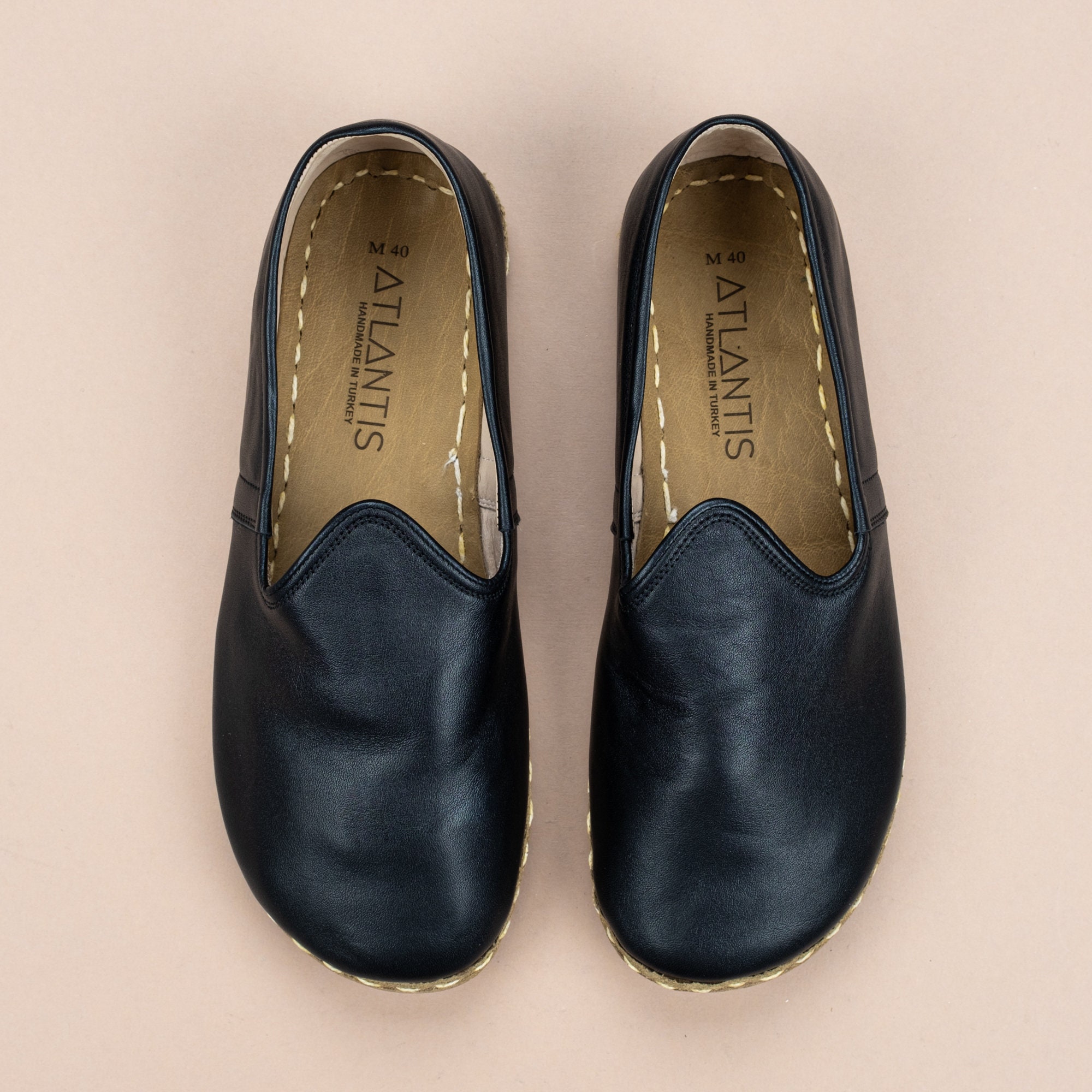 Womens Wide Toe Box Comfy Shoes Barefoot Shoes Black Color Etsy