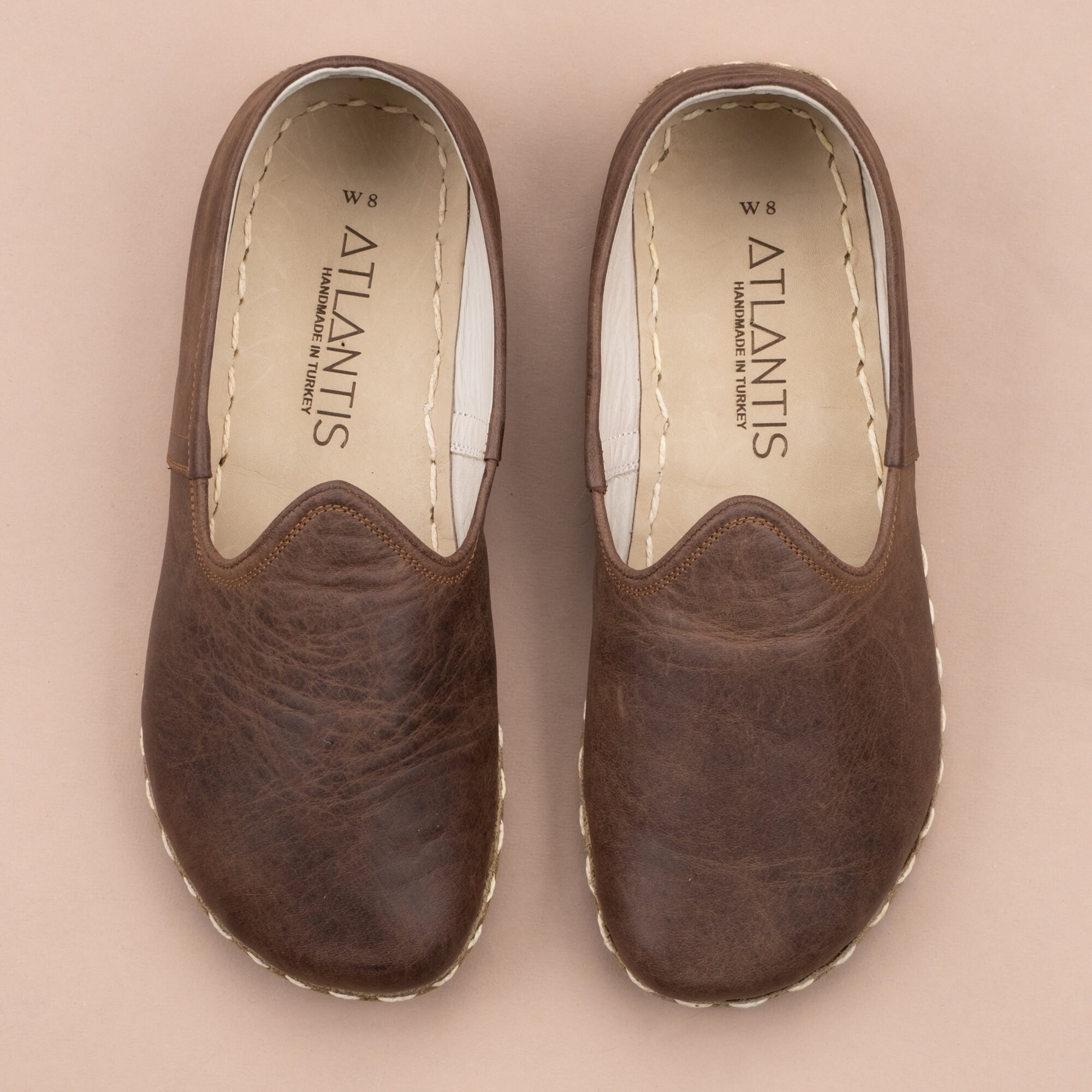 Mens Coffee Barefoot Shoes Zero Drop Minimalist Shoes Wide - Etsy