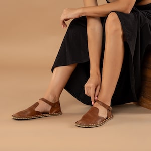 Sustainable Barefoot Sandals, Minimalist Shoes, Barefoot Leather ...