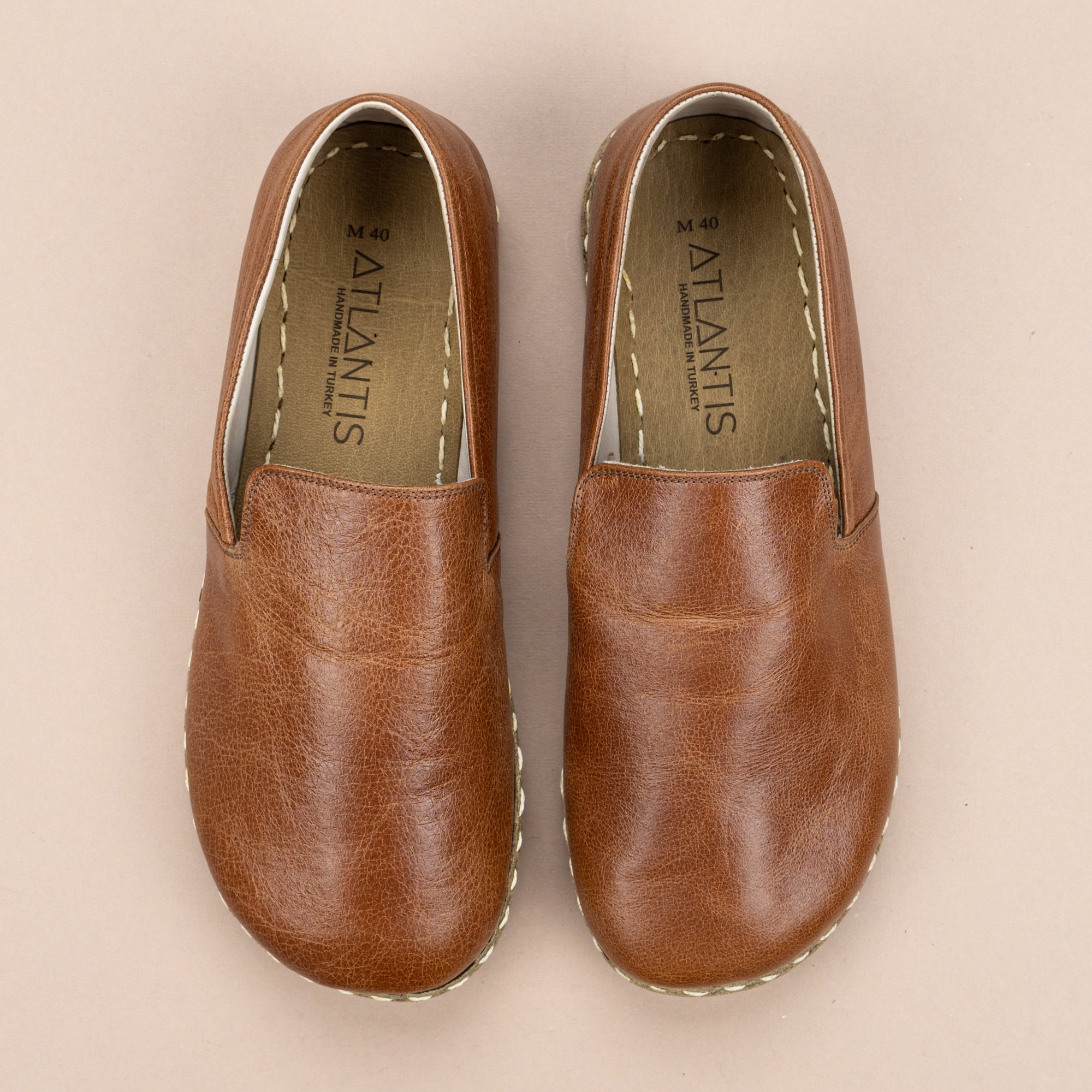 Womens Barefoot Shoes Wide Toe Box Comfy Shoes Brown Color Etsy