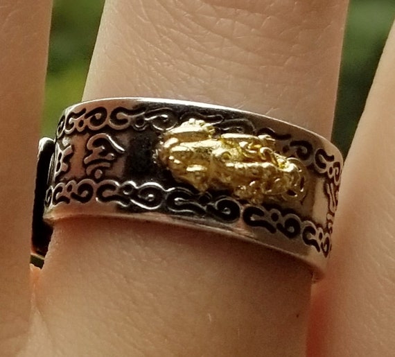 Genuine Tibetan Sacred Magical Ring of Power to Chang… - Gem