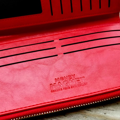 clearance cheapest MONEY MAGNET WALLET™ Genuine Feng Shui Wallet - red ...