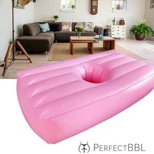 BBL Recovery Inflatable Mattress With Hole - PINK - Brazilian Butt Lift ...