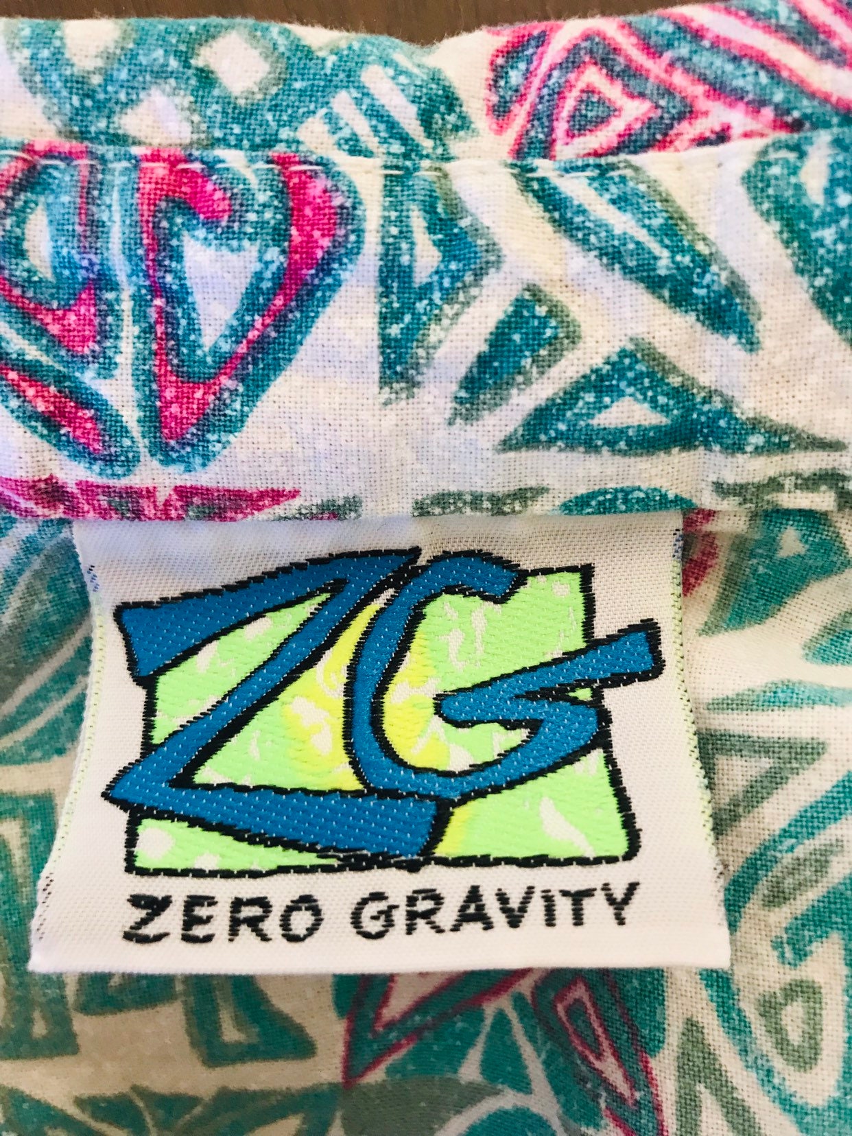 Vintage Zero Gravity Button Up - Etsy UK