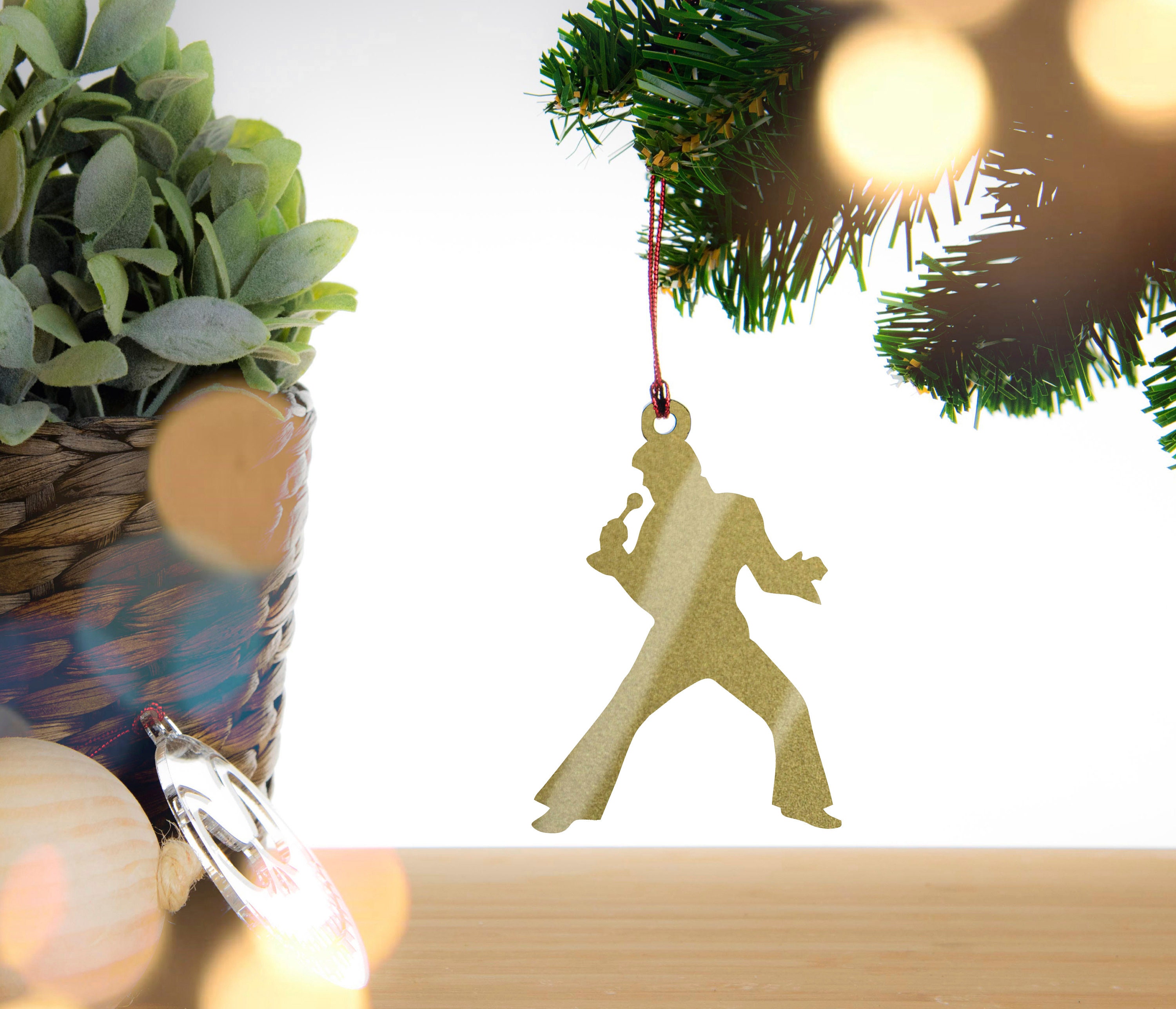 Elvis Presley Tree Decoration Christmas Bauble. Ornament - Etsy