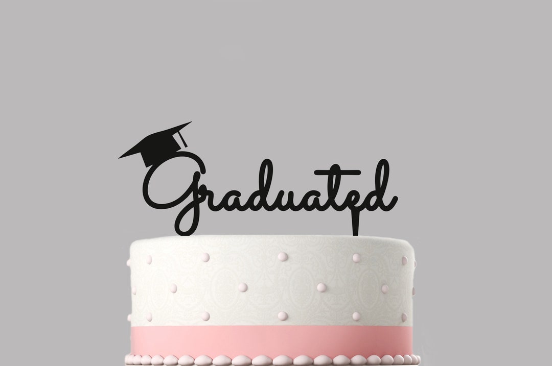 Graduación, Topper topper graduado decoración pastel acrílico opción de ...