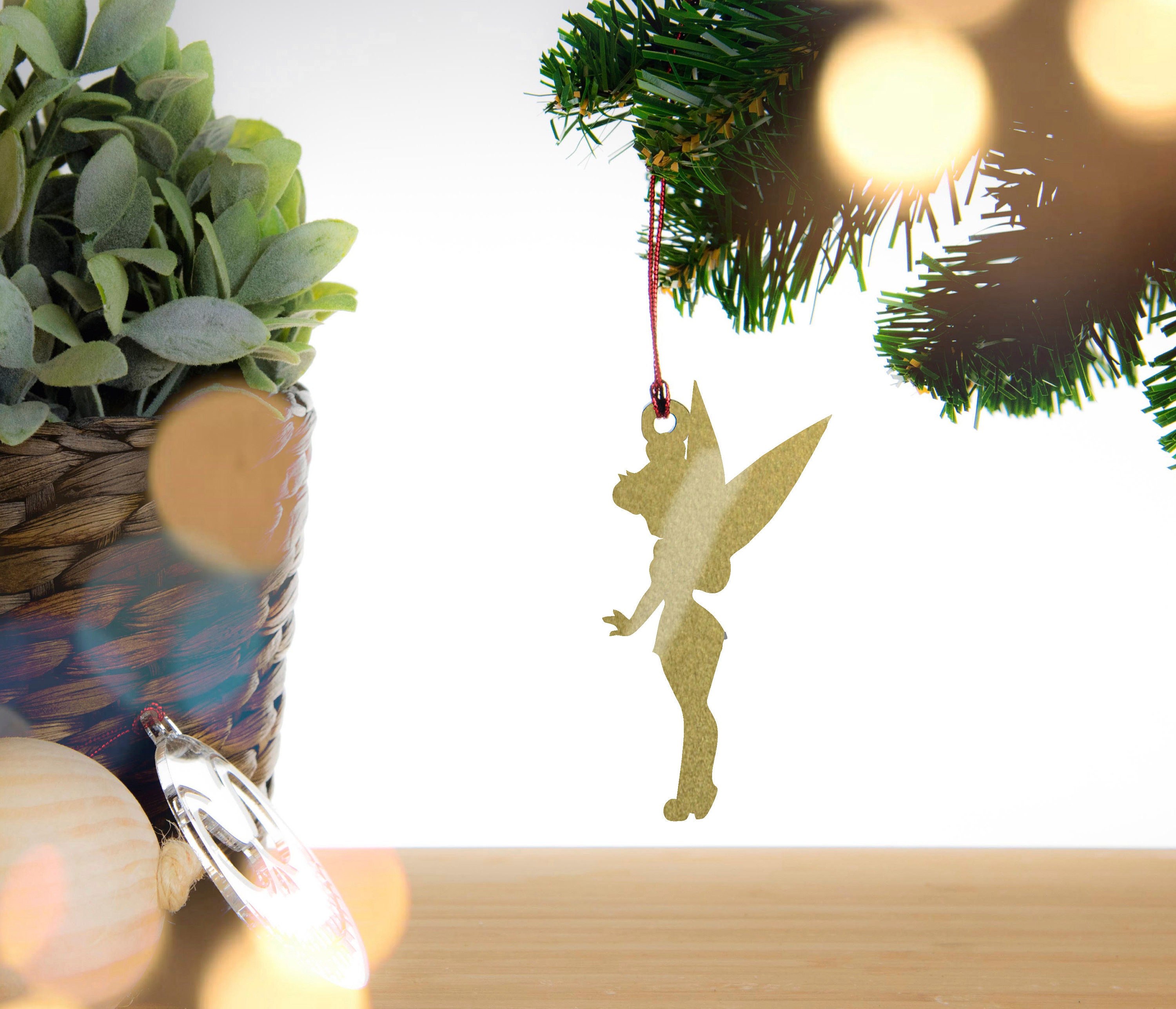 Tinkerbell Christmas Tree Decoration Christmas Bauble. - Etsy