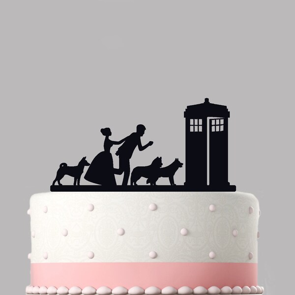 Tardis Cake Topper - Etsy