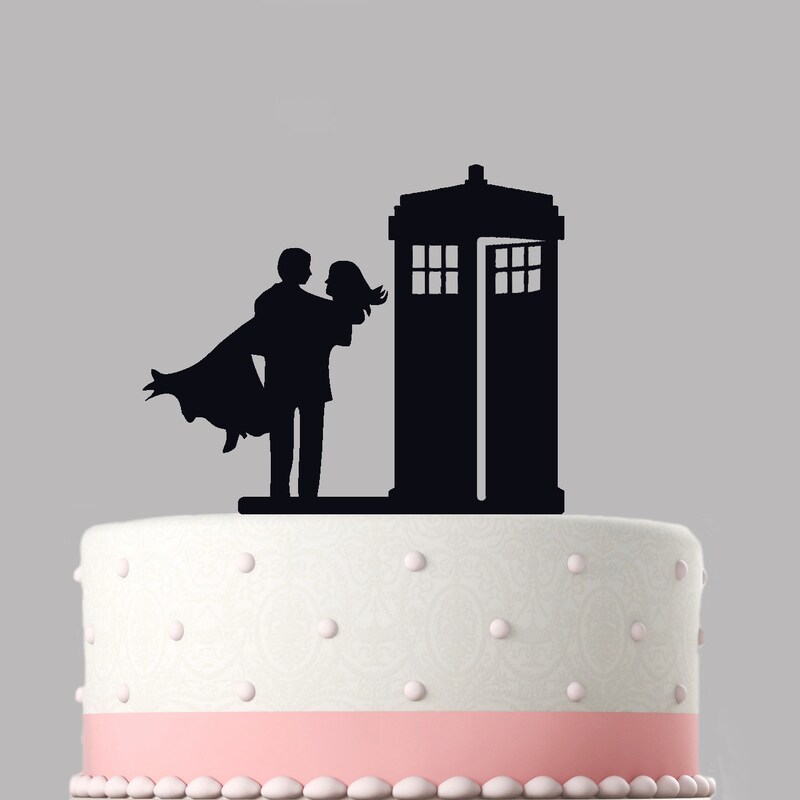 Tardis Cake Topper - Etsy