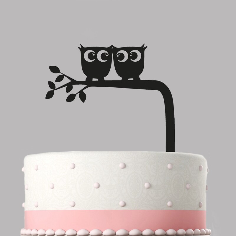 Owl Cake Topper - Etsy