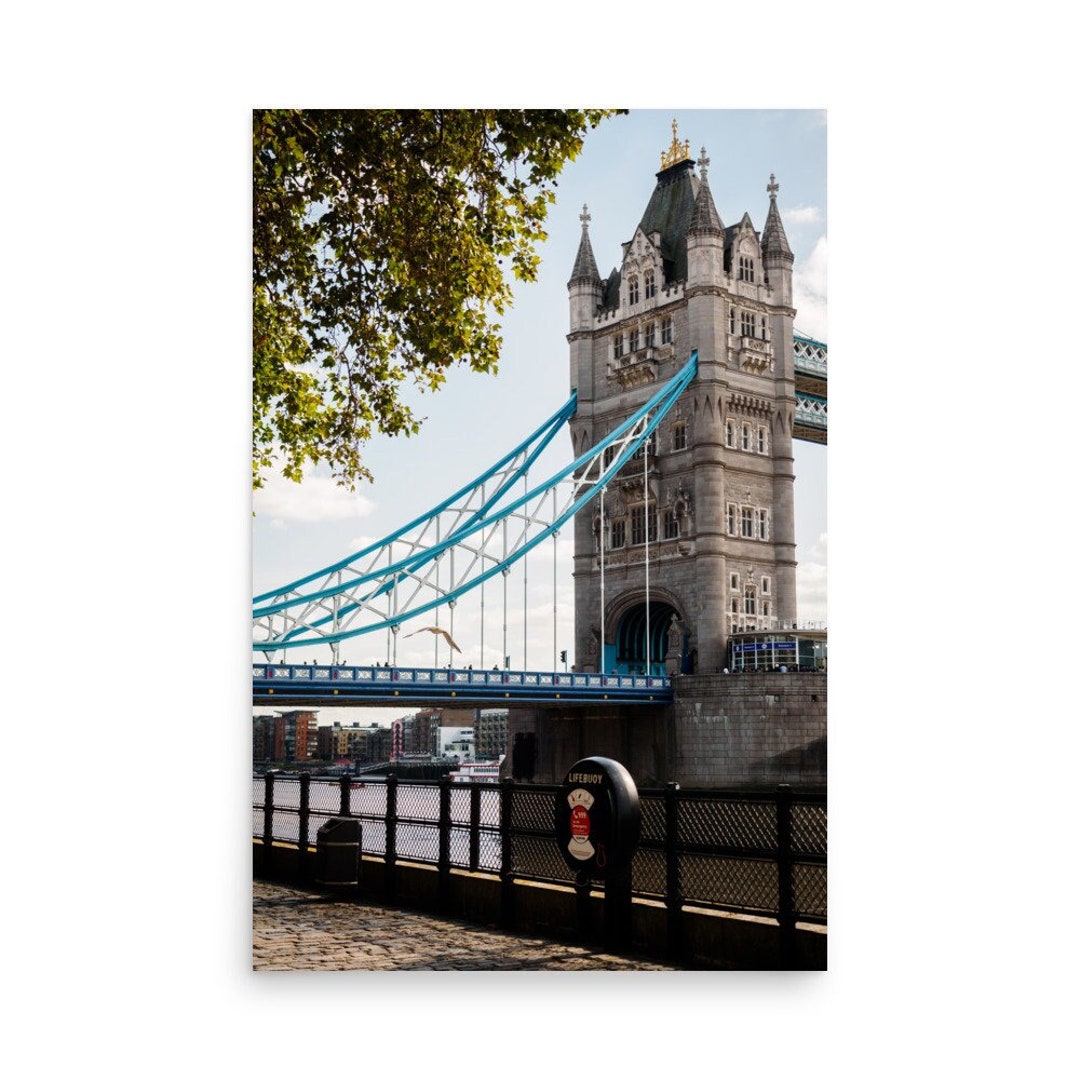 London Photo Print "tower Bridge From Lower Thames St", One of the ...