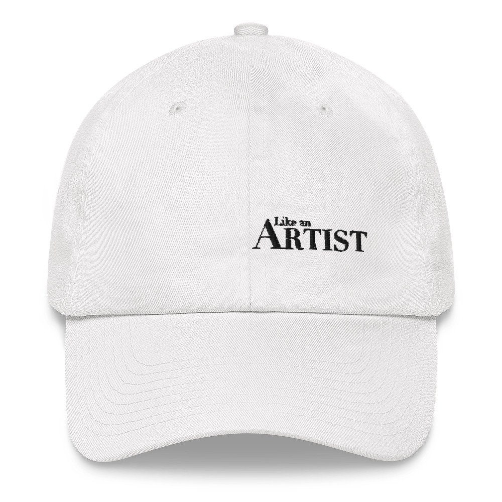 Official like an Artist Cap White Color - Etsy