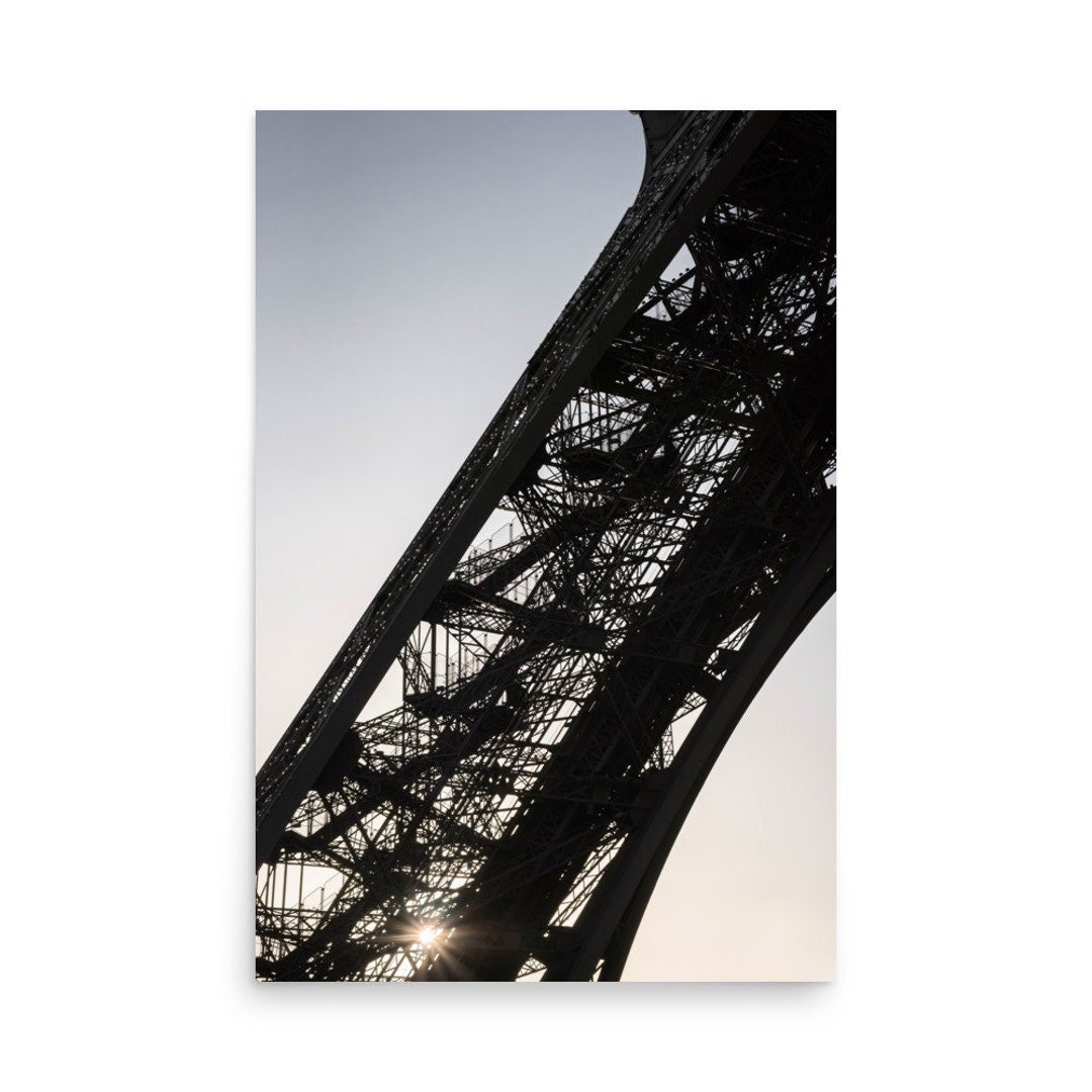 Paris "shape of Shade Tower" Photo Print, Shadows and Light With the ...