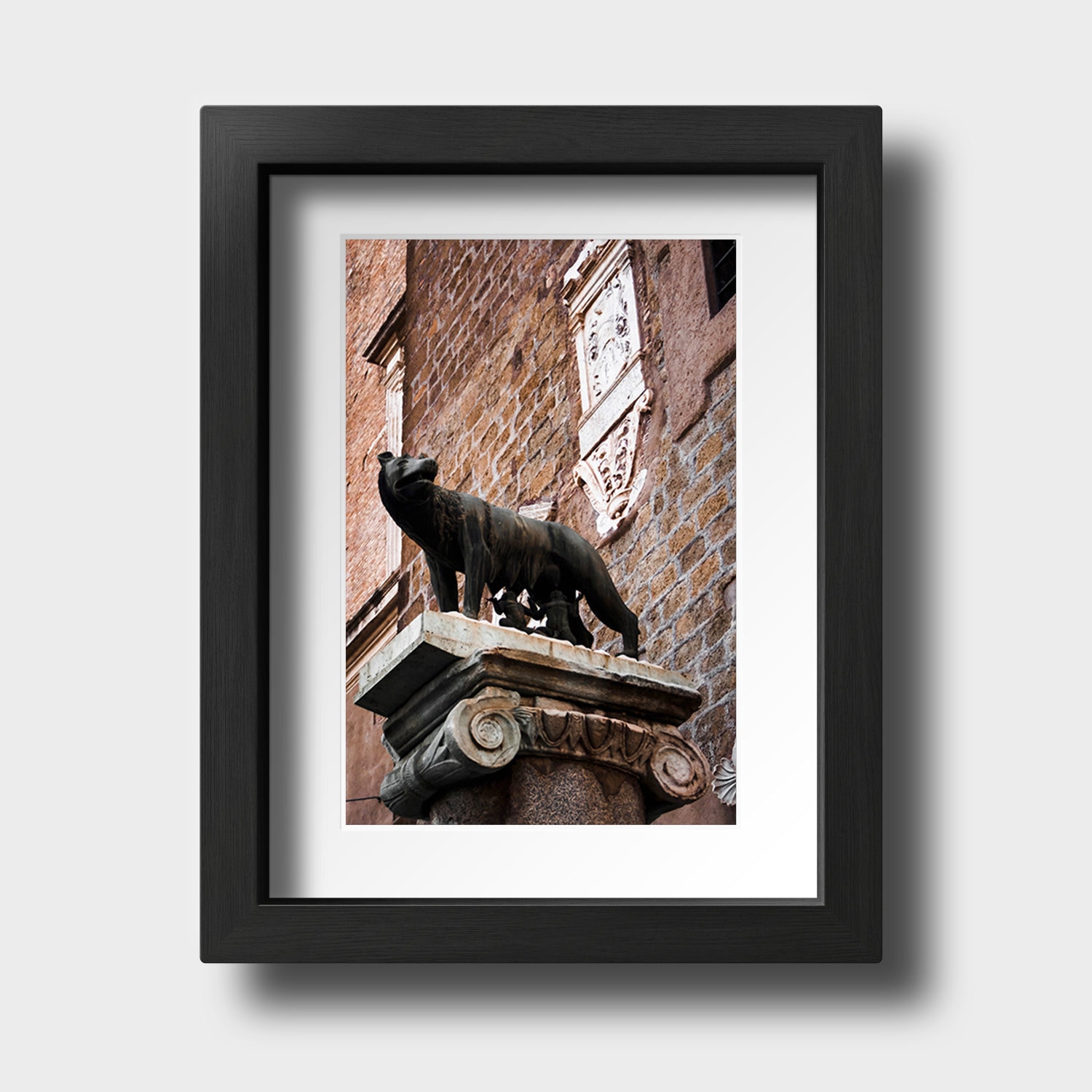 Rome Photo Print "the Legend of Romulus and Remus", Statue of the ...