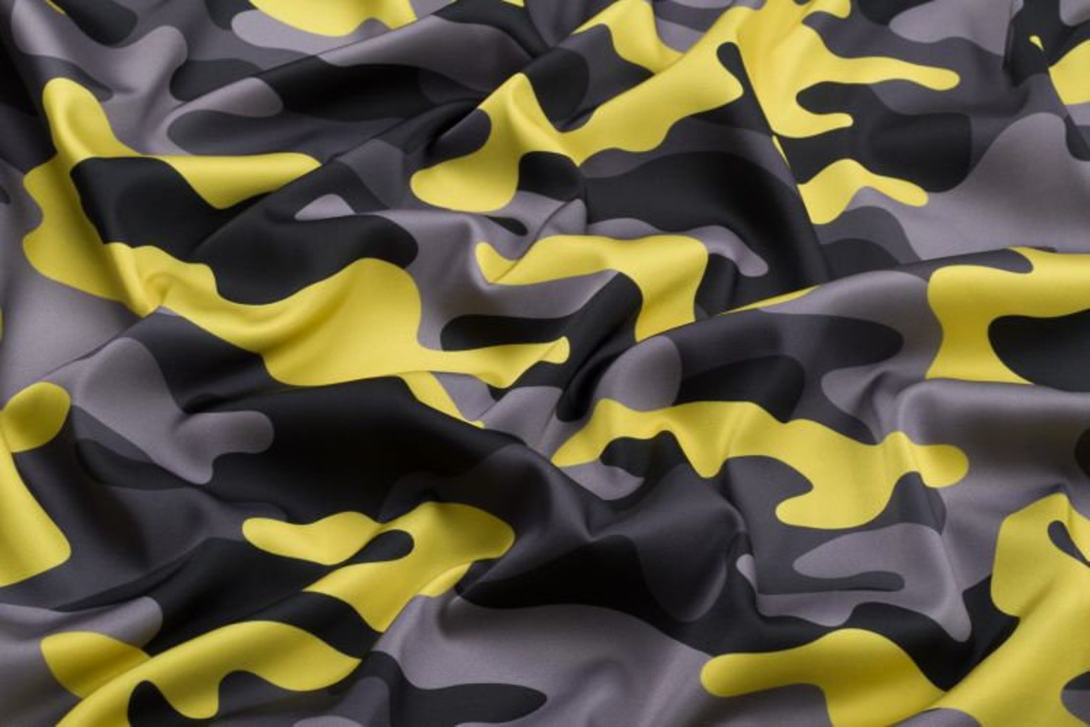 Army print fabric by the yard army grey camouflage pattern | Etsy